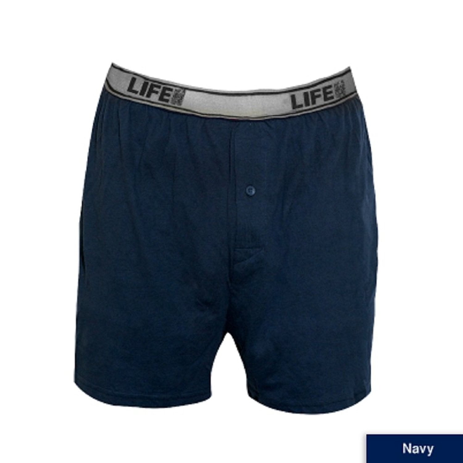 Life Authentic Apparel Men 8-Pack Knit Boxers Underwear Comfort ...