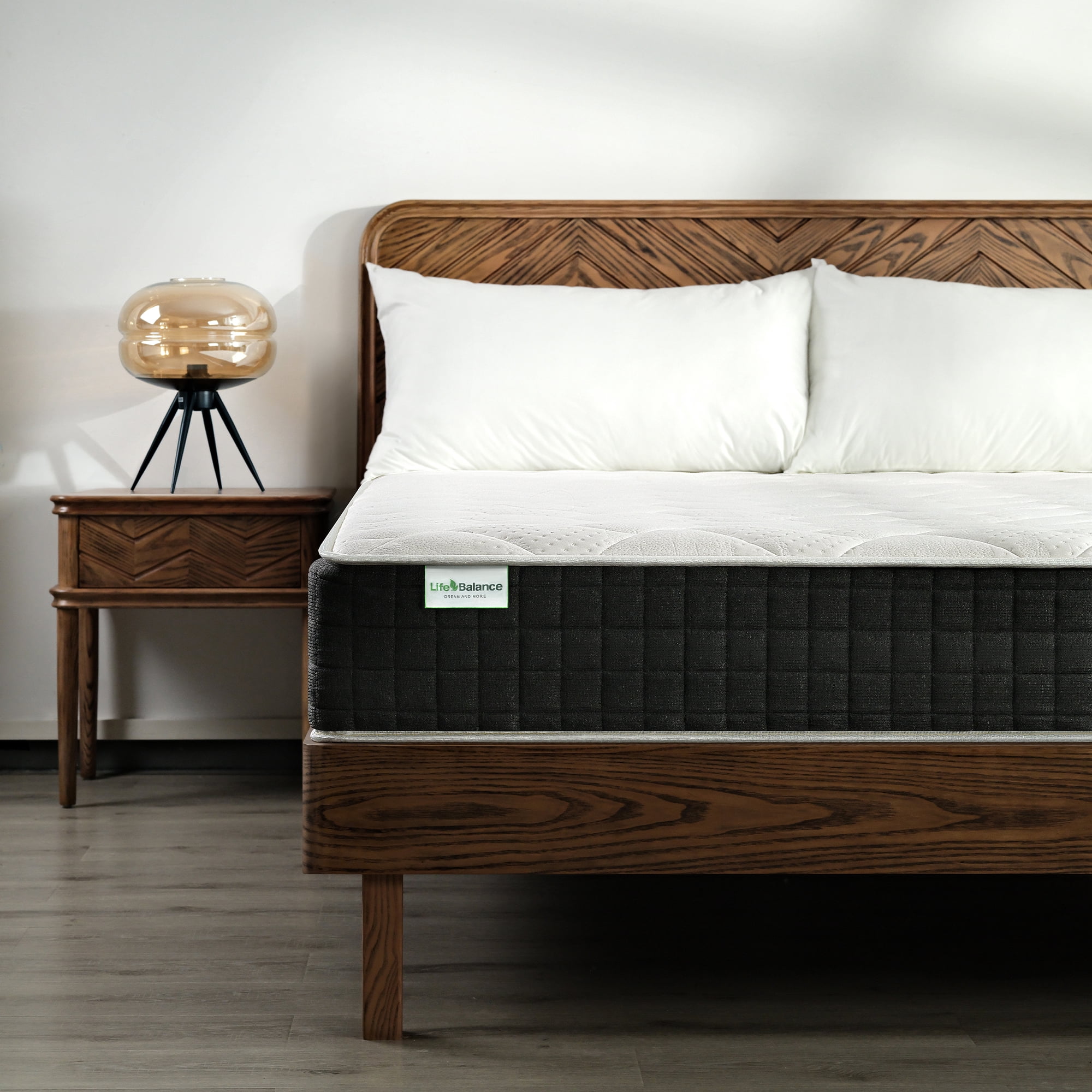 Life Balance Full Bed Mattress 12 Inch, Spinal Alignment Mattress with ...