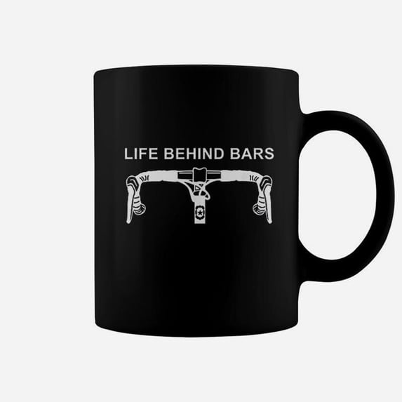 Life Behind Bars Funny Cycling Biking Coffee Mug - Walmart.com