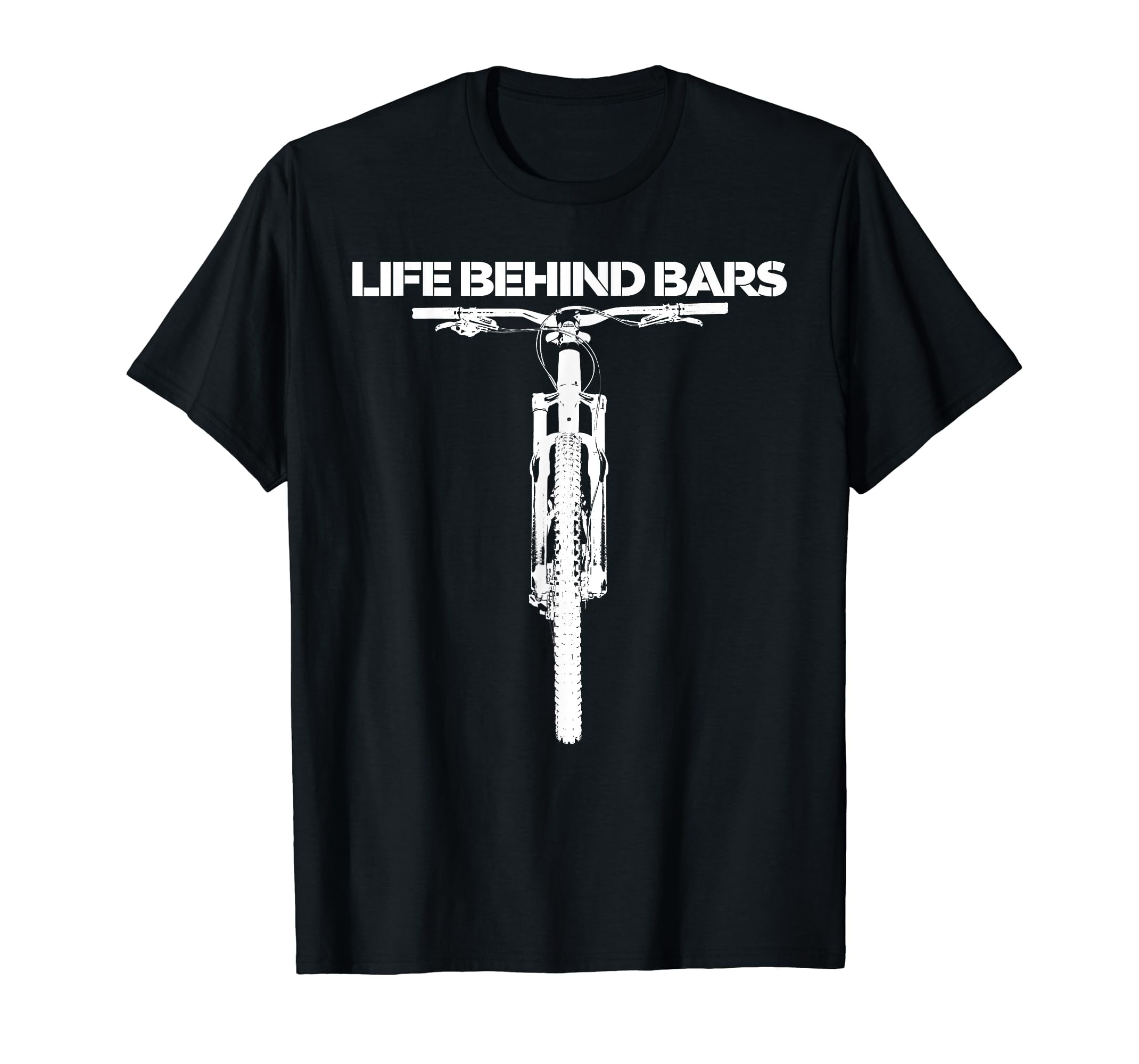Life Behind Bars Funny MTB Mountain Biking T-Shirt - Walmart.com