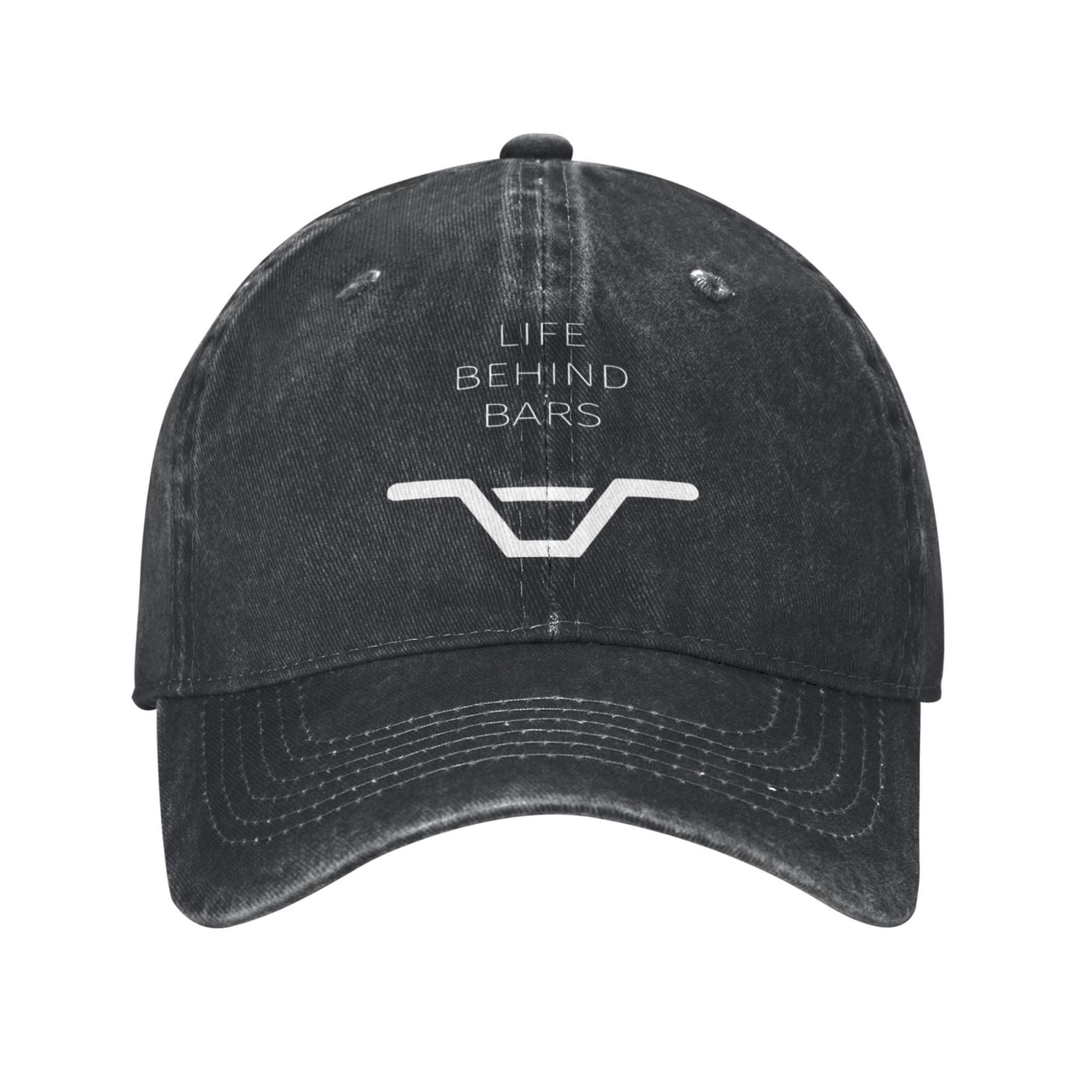 Life Behind Bars Unisex Denim Baseball Cap Adjustable Vintage Trucker ...