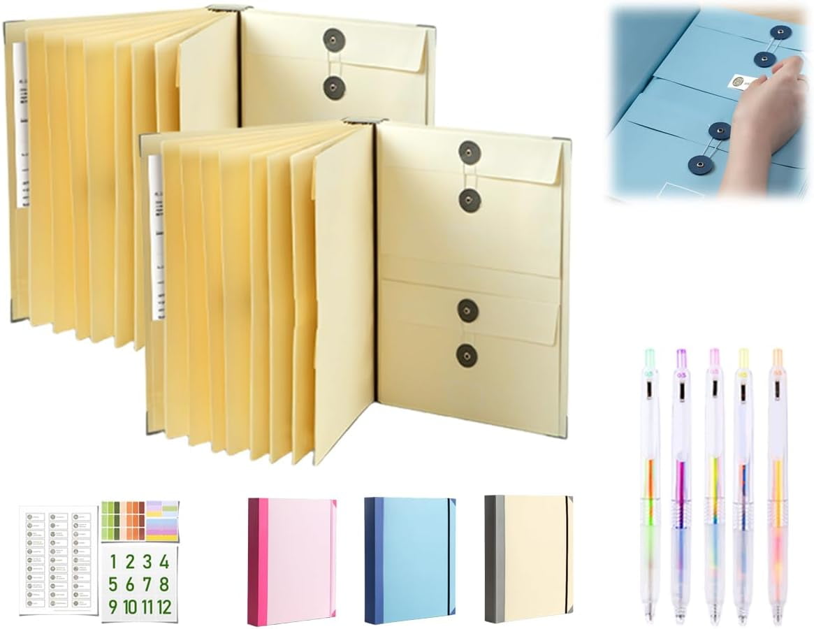 The Life Book Document Organizer, If I Die Binder UK, Folio Document ...