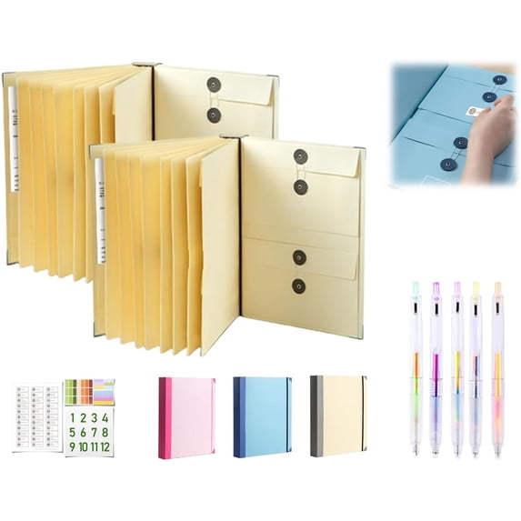 The Life Book Document Organizer, If I Die Binder UK, Folio Document ...