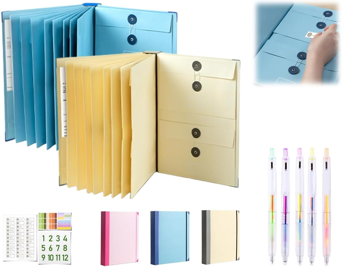 The Life Book Document Organizer, If I Die Binder UK, Folio Document ...