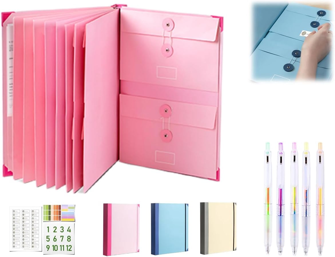 The Life Book Document Organizer, If I Die Binder UK, Folio Document ...