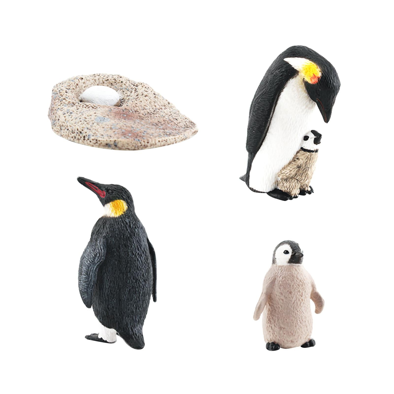 Life Cycle Animal Figures Toy Animals Cognitive Playset Penguin Life ...