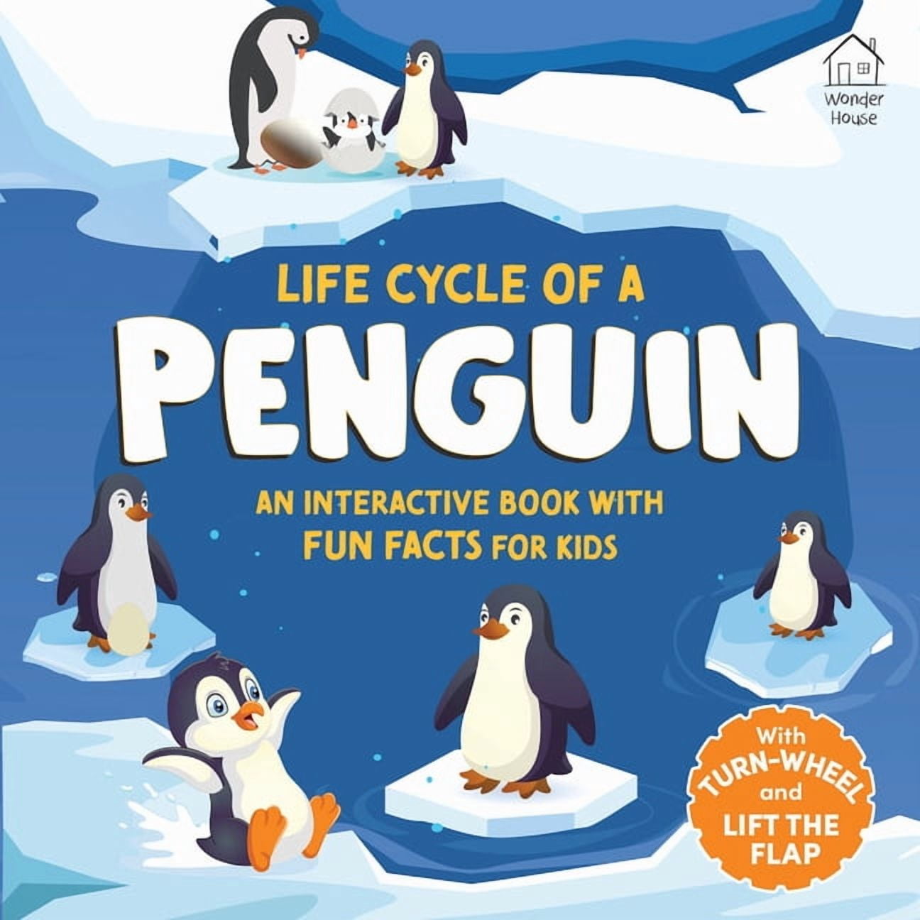 Life Cycles of a Penguin - With Flaps and Turn the Wheel, (Hardcover ...