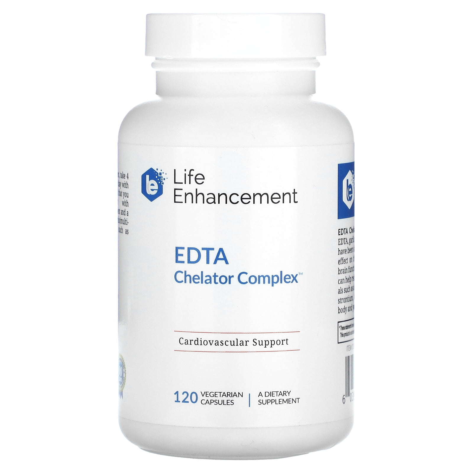 Life Enhancement EDTA Chelator Complex, 120 Vegetarian Capsules ...