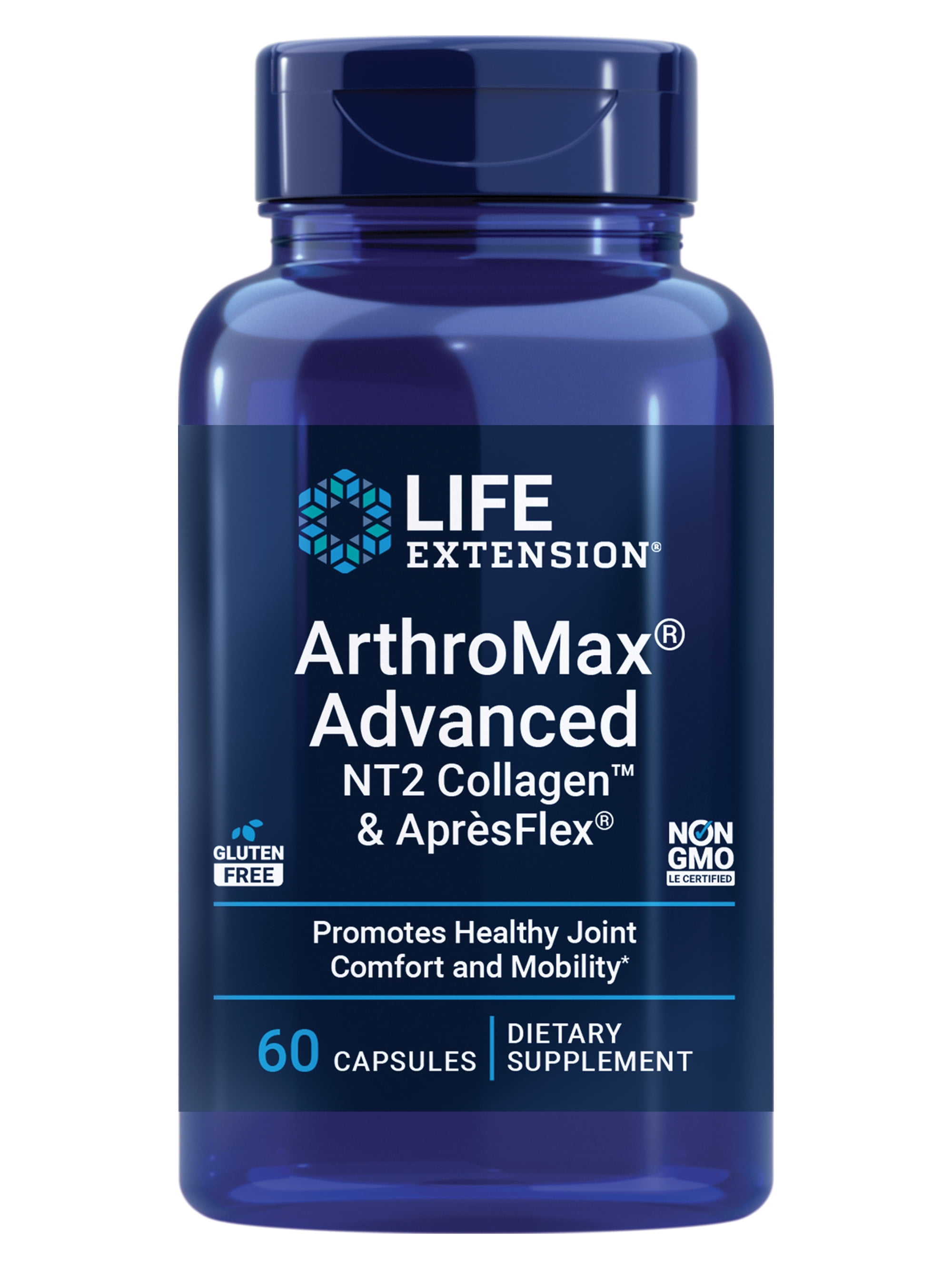 Life Extension ArthroMax Advanced, NT2 Collagen, AprèsFlex, Glucosamine ...