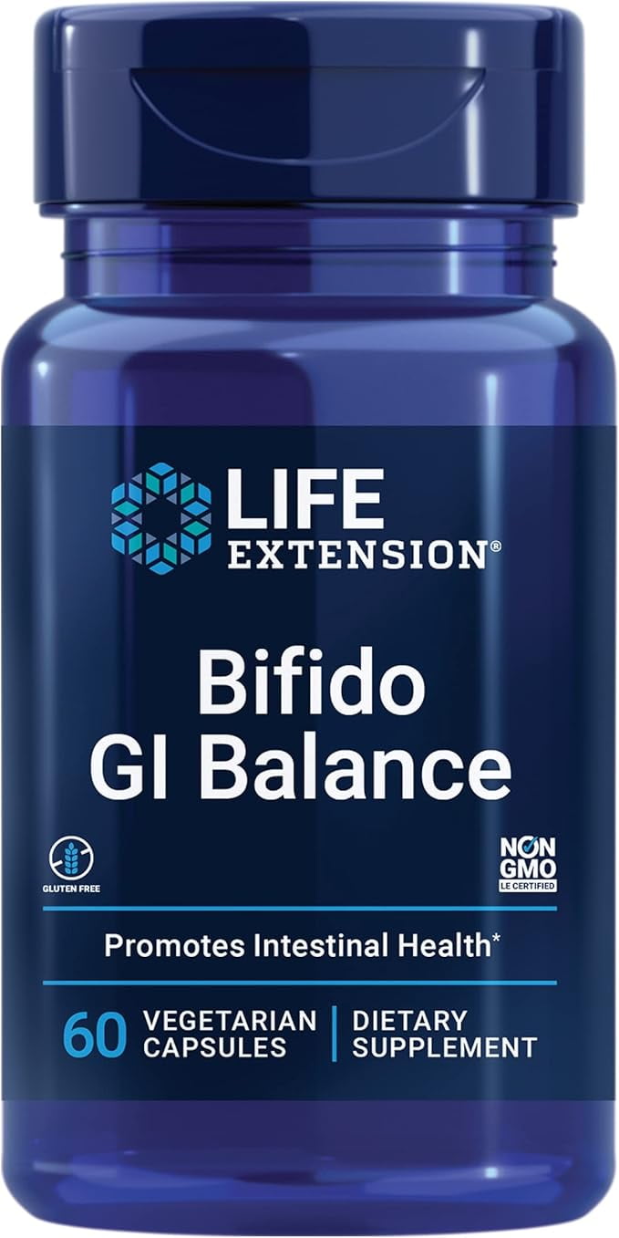 Life Extension Bifido GI Balance - Probiotics Bifidobacterium Longum ...
