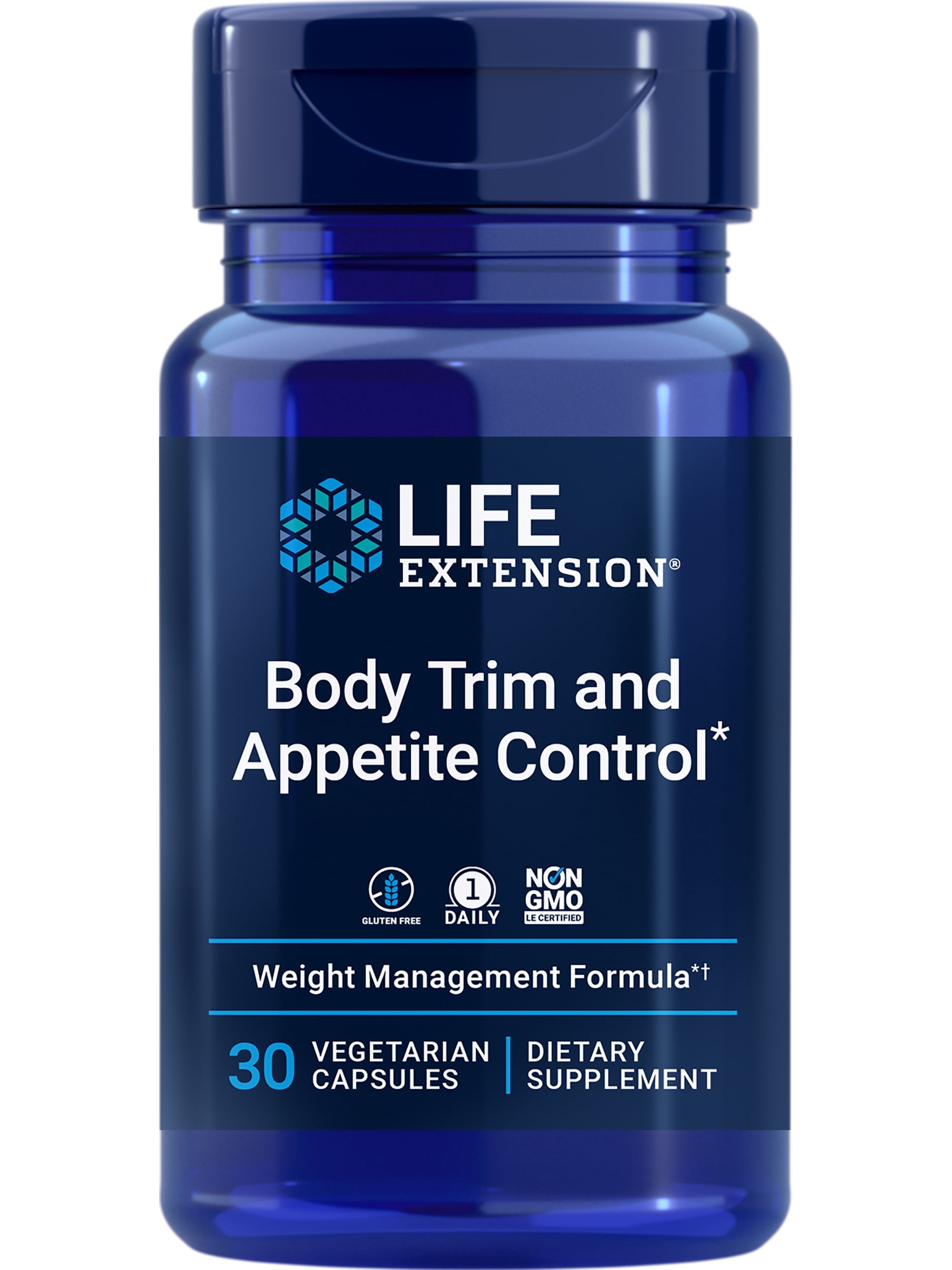 Life Extension Body Trim and Appetite Control Supplement, 30 Vegetarian ...