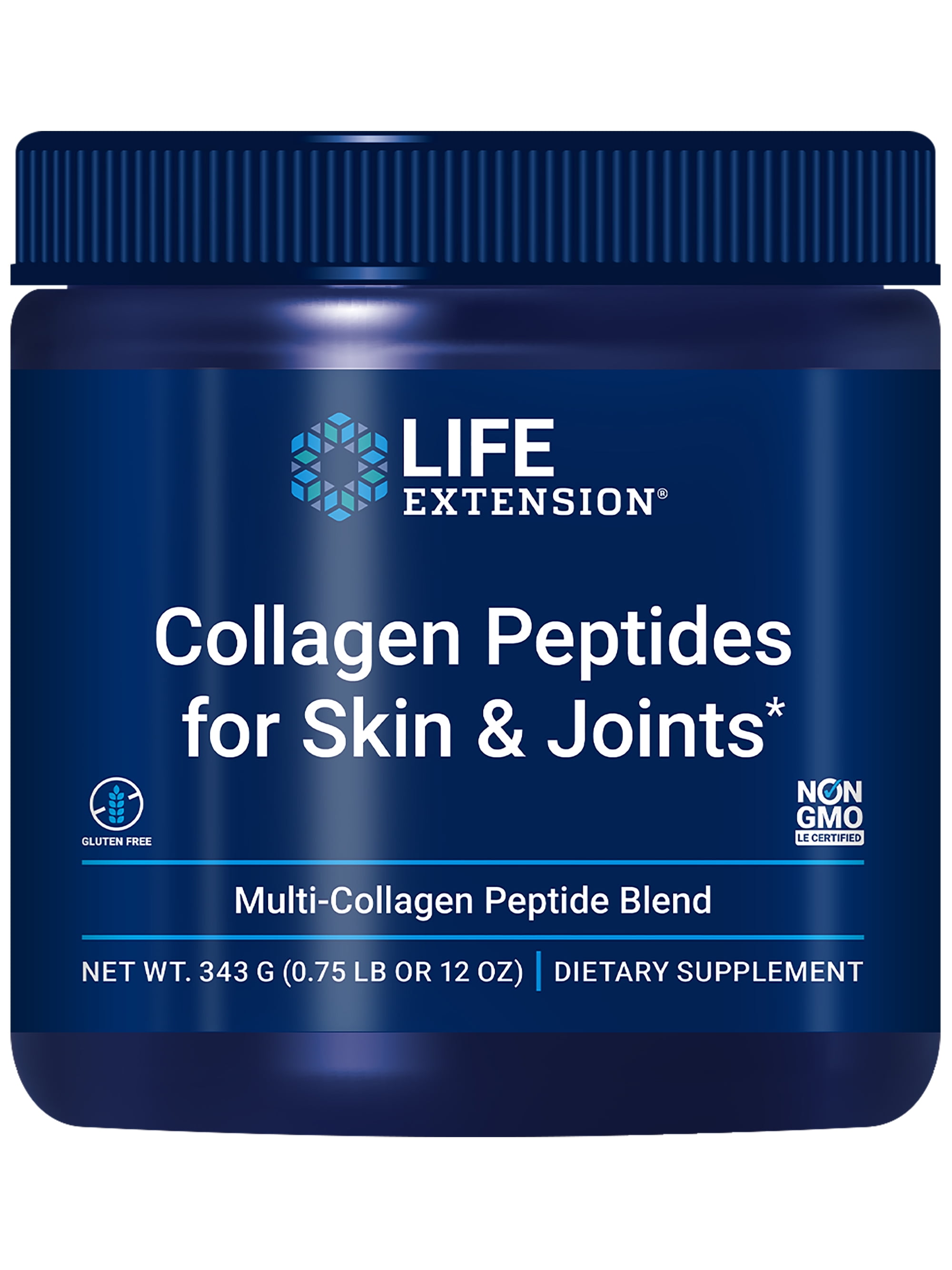 Life Extension Collagen Peptides for Skin & Joints, collagen types I ...