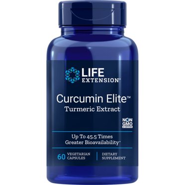Life Extension Curcumin Elite Turmeric Extract, promotes a healthy ...