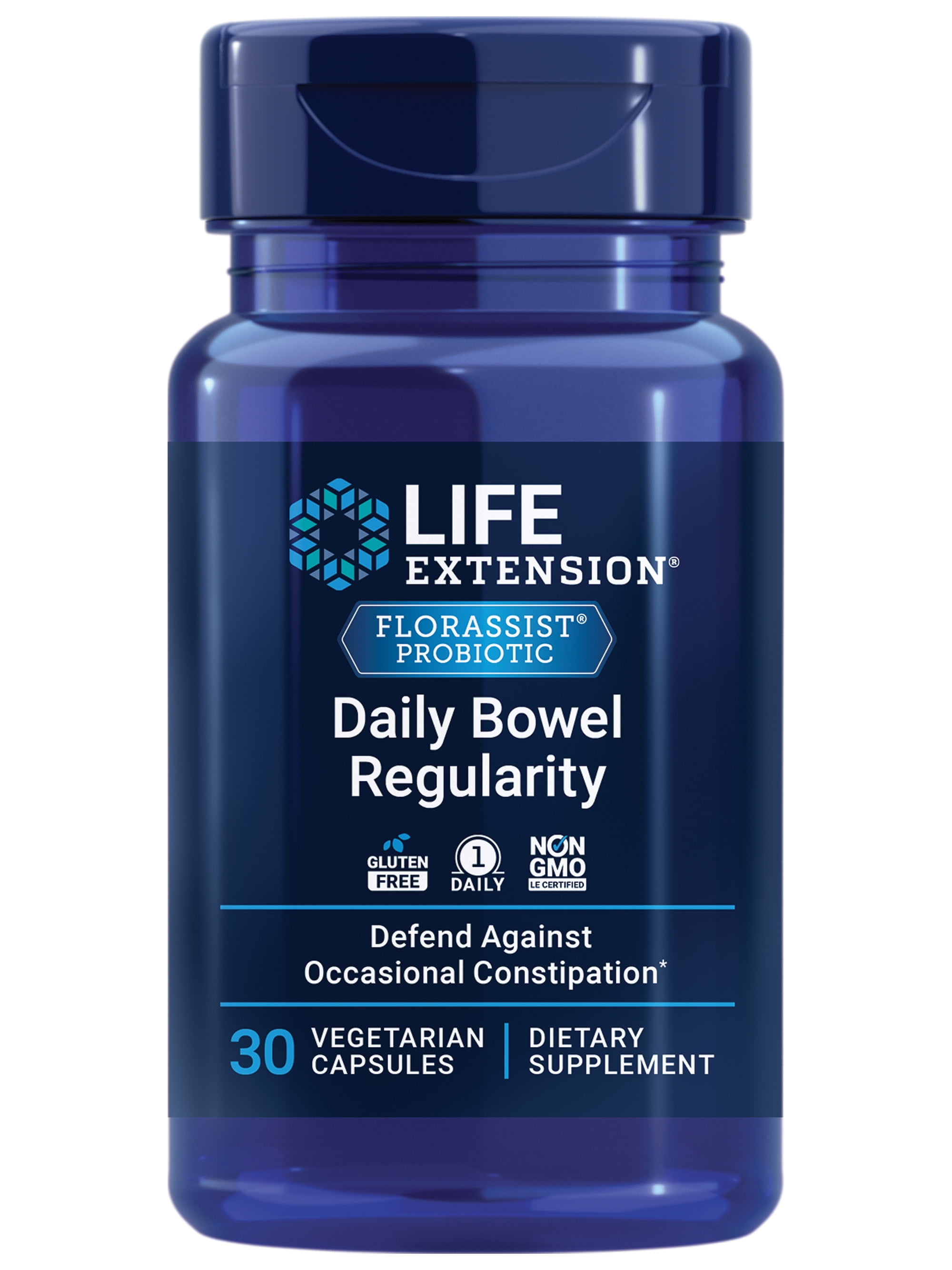 Life Extension FLORASSIST Daily Bowel Regularity – Bifidobacterium ...