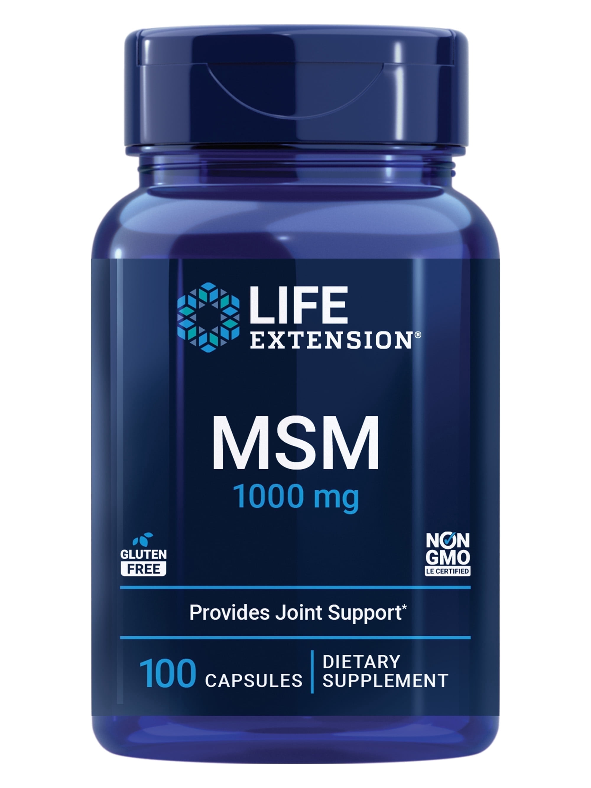 Life Ext MSM 1000mg | Herbal extracts for medical supply - Walmart ...