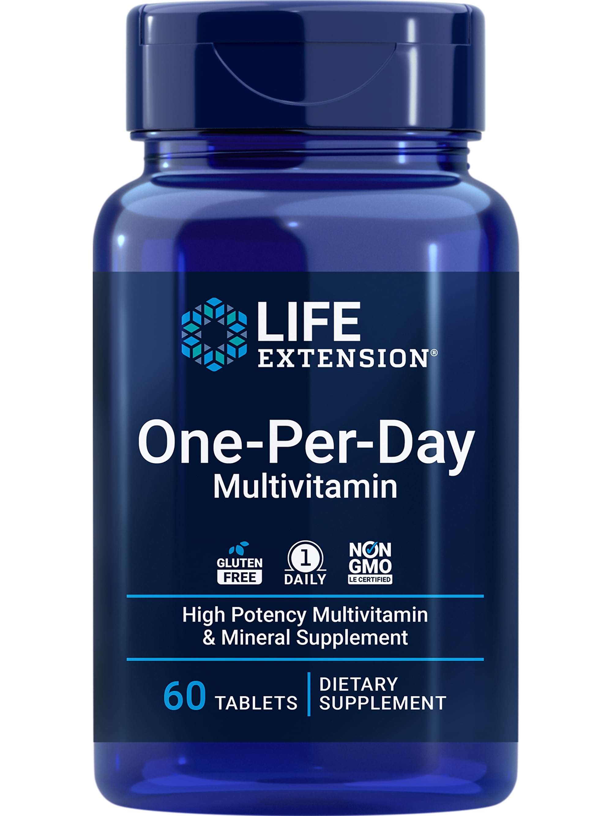 Life Extension One-Per-Day Multivitamin, Packed with Over 25 Vitamins ...
