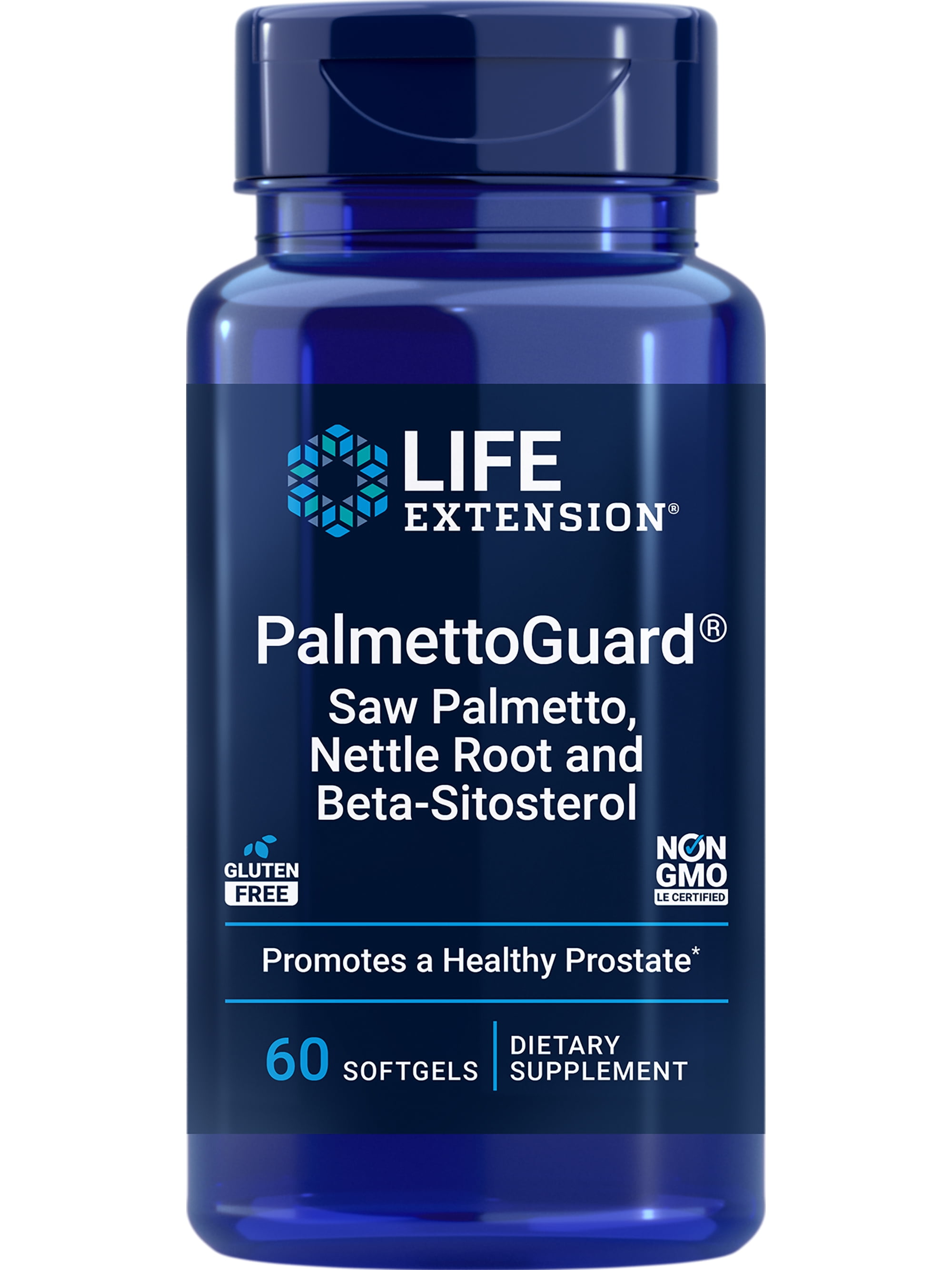 Life Extension PalmettoGuard® Saw Palmetto, Nettle Root and Beta ...