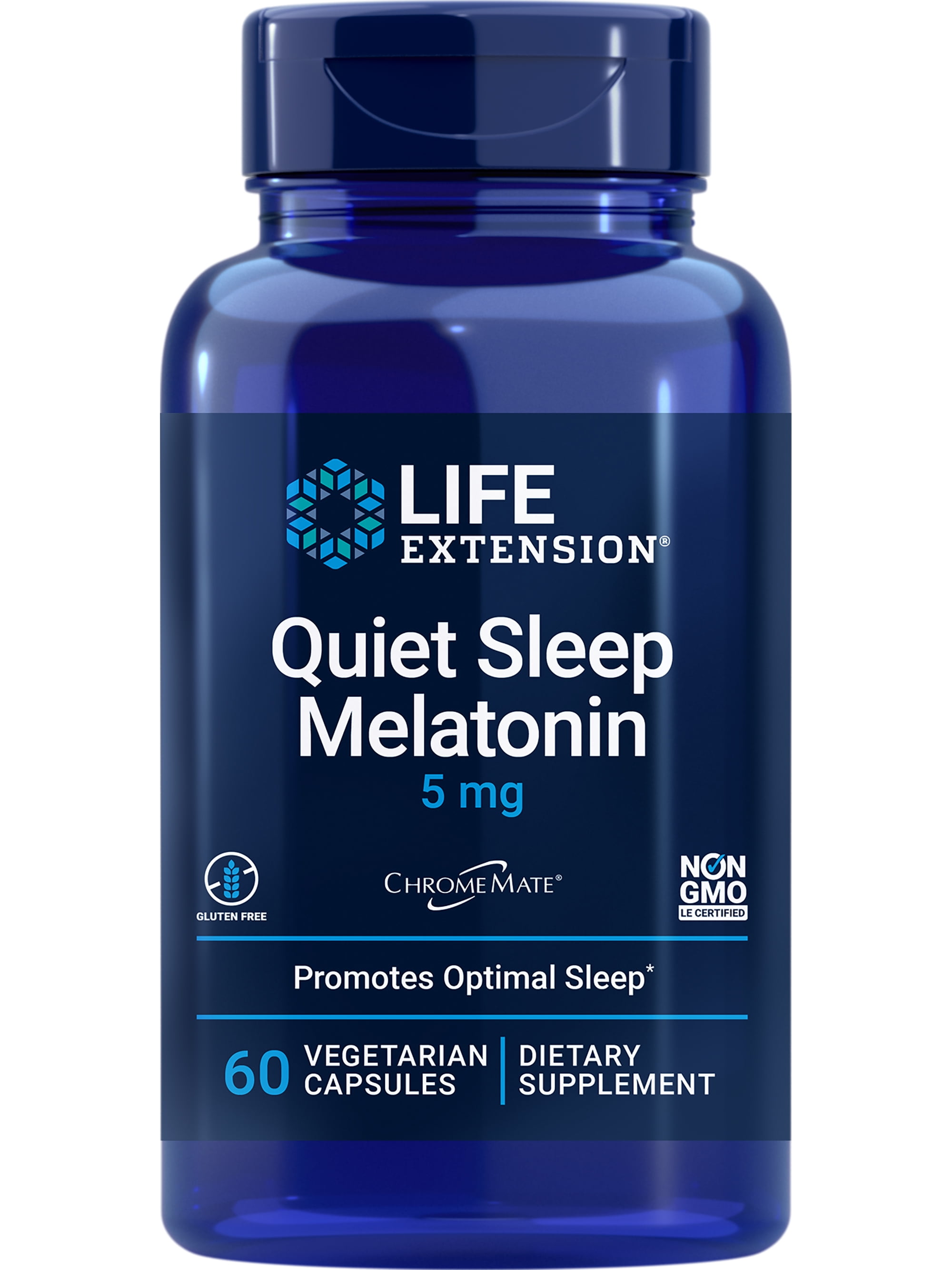 Life Extension Quiet Sleep Melatonin, 5 mg, powerful sleep support ...