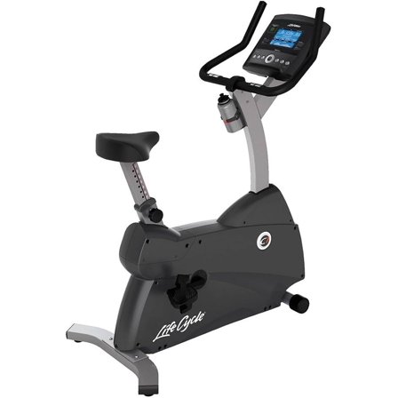Life Fitness C1 Compact Stationary Indoor Cycling Workout Exercise Bike ...