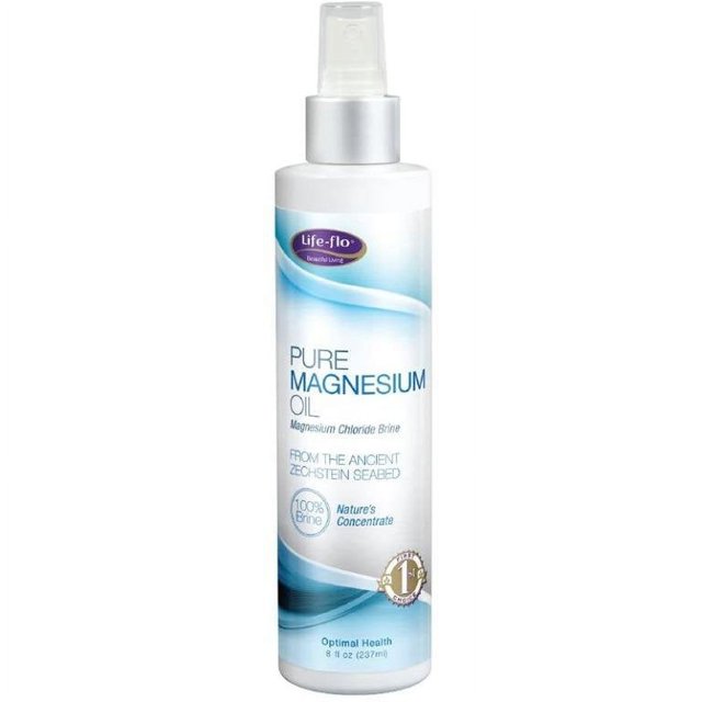 Life-Flo Health Care Pure Magnesium Body Spray, 8 Ounce 2-Pack ...