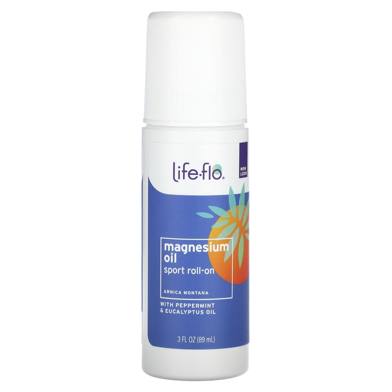 Life-Flo Magnesium Oil Sport Roll-On | Pain Ease & Health Boost | 3oz ...