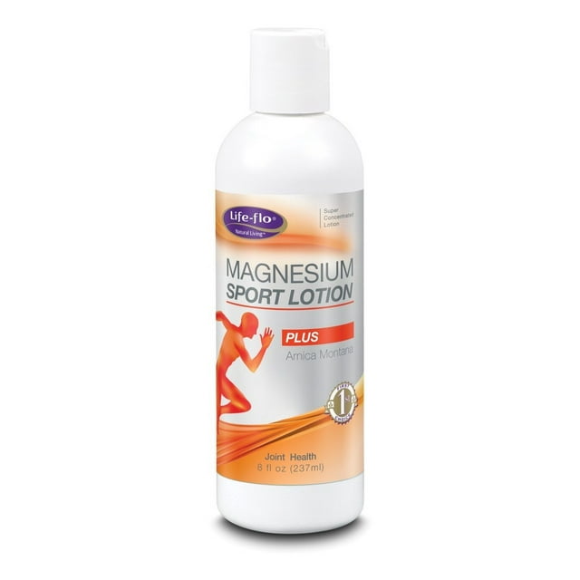 Life-Flo Magnesium Sport Lotion with Arnica, 8 Oz - Walmart.com