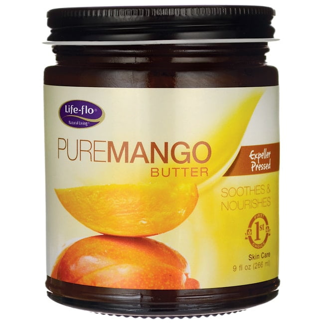 Life-Flo Pure Mango Butter 9 fl oz Cream - Walmart.com
