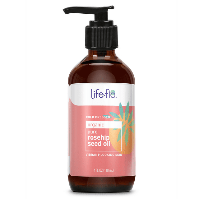 Life-Flo Pure Rosehip Seed Oil | Organic & Cold Pressed | Moisturizing ...