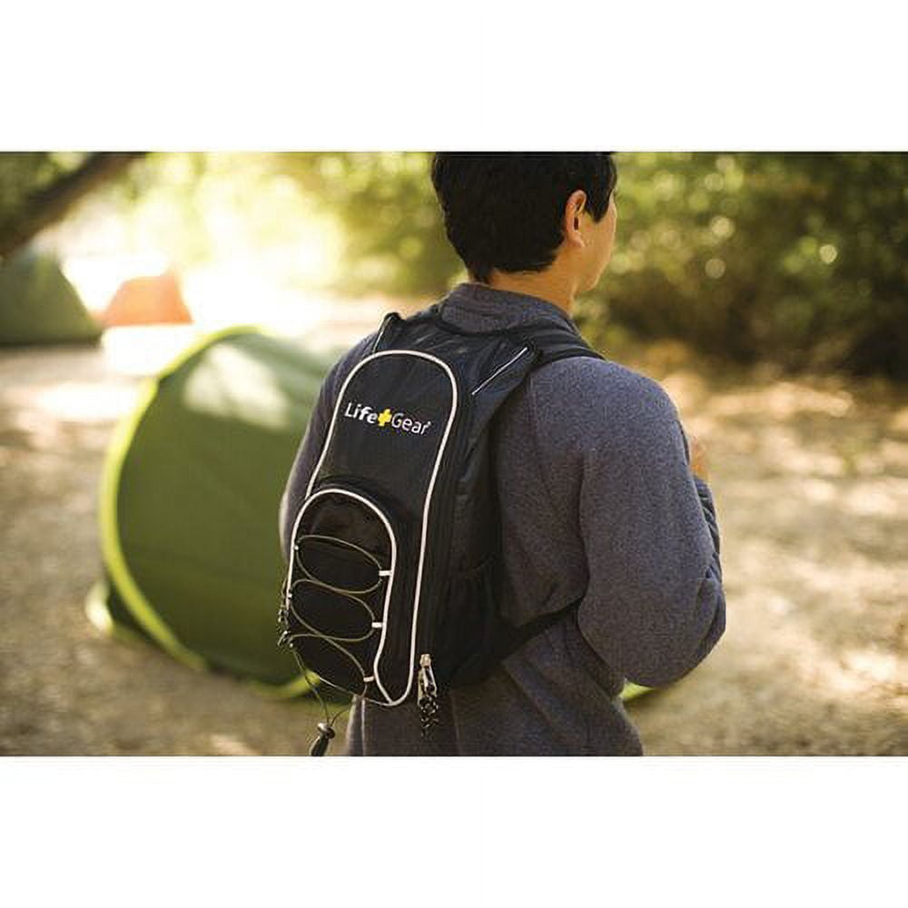 Life Gear Black Mini Safety Back Pack with Adjustable Straps - Walmart.com