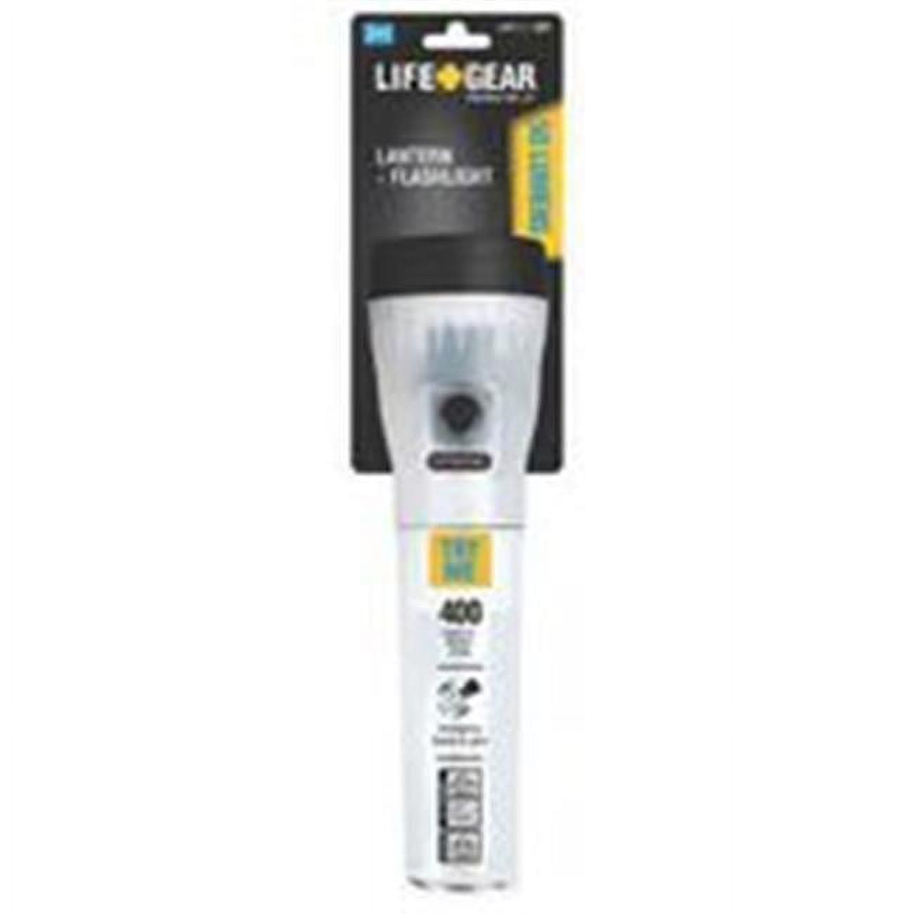 Life Gear Flashlight Led Clear LG02-10160-WHI - Walmart.com