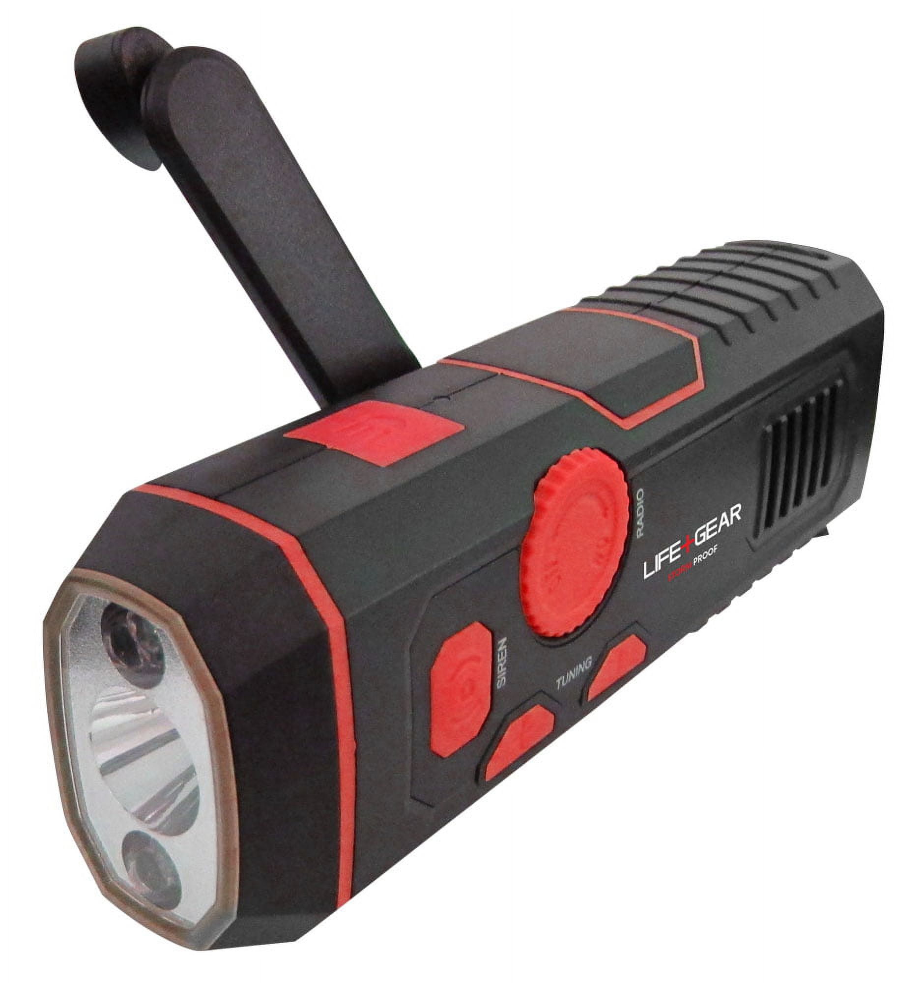Life+Gear Stormproof LED 100 Lumens Flashlight - Hiking Survival Light ...