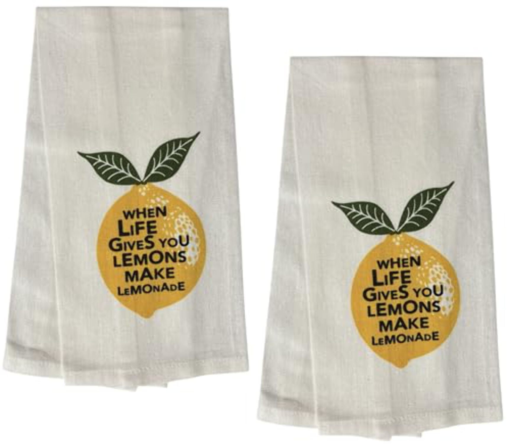 When Life Gives You Lemons Make Lemonade, 2 Pcs Cotton Soft and ...