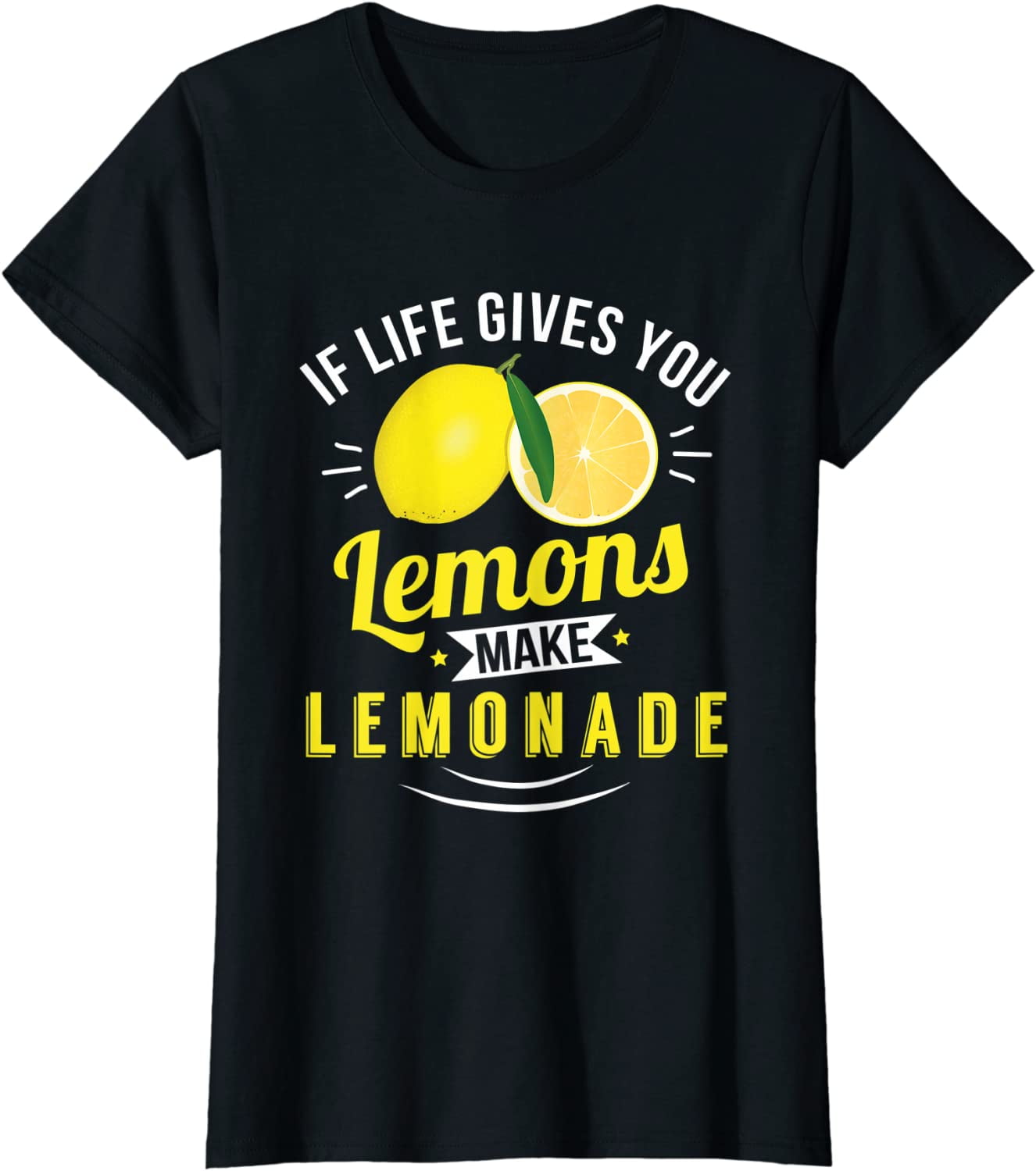 Life Gives You Lemons Make Lemonade Shirt Women Tops - Walmart.com