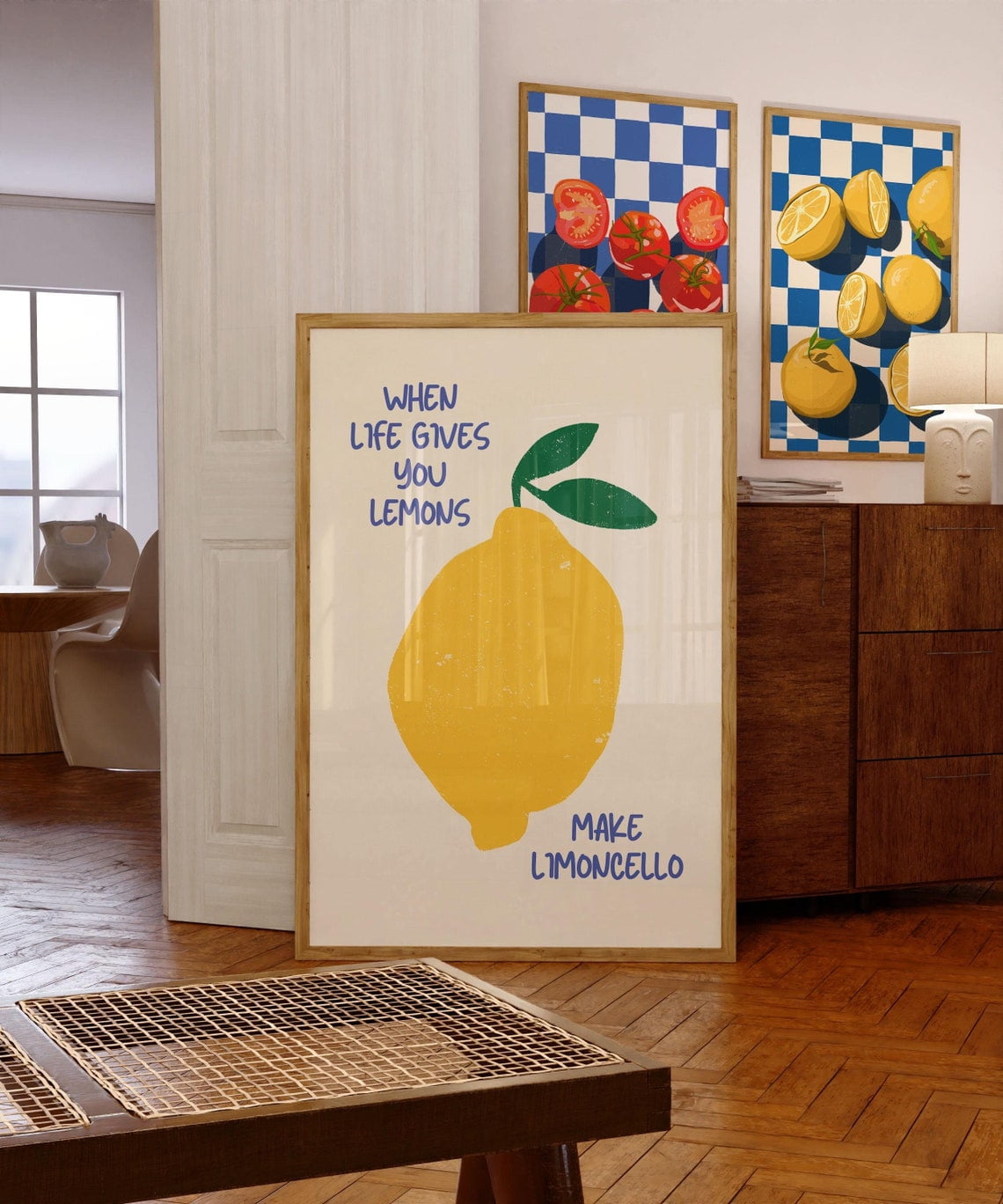 When Life Gives You Lemons Make Limoncello - Printable Kitchen Wall Art ...
