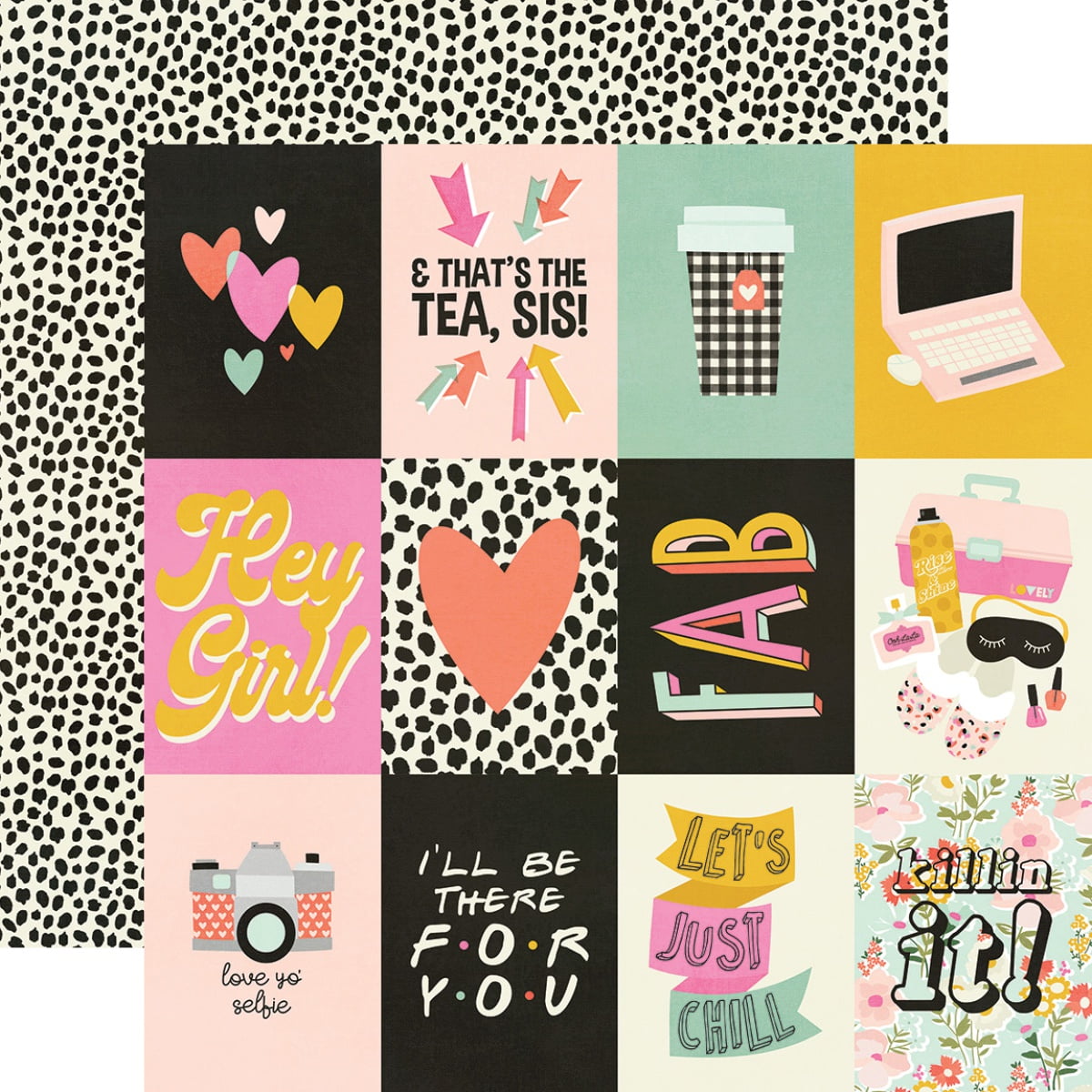 Simple Stories Kate & Ash Double-Sided Cardstock 12 X 12 Inch-3 X 4 ...