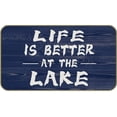 Life Is Better At The Lake Bath Rugs 16"x24" Lake Non Slip Bath Mat ...