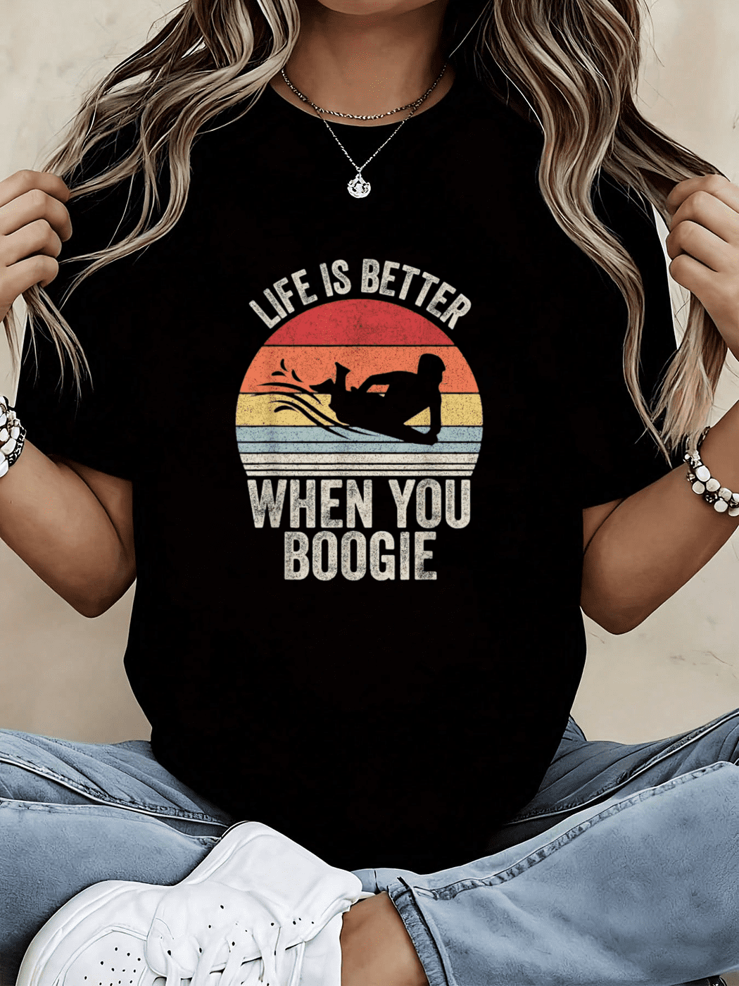 Life Is Better When You Boogie Board Vintage Retro up to Size 5XL ...