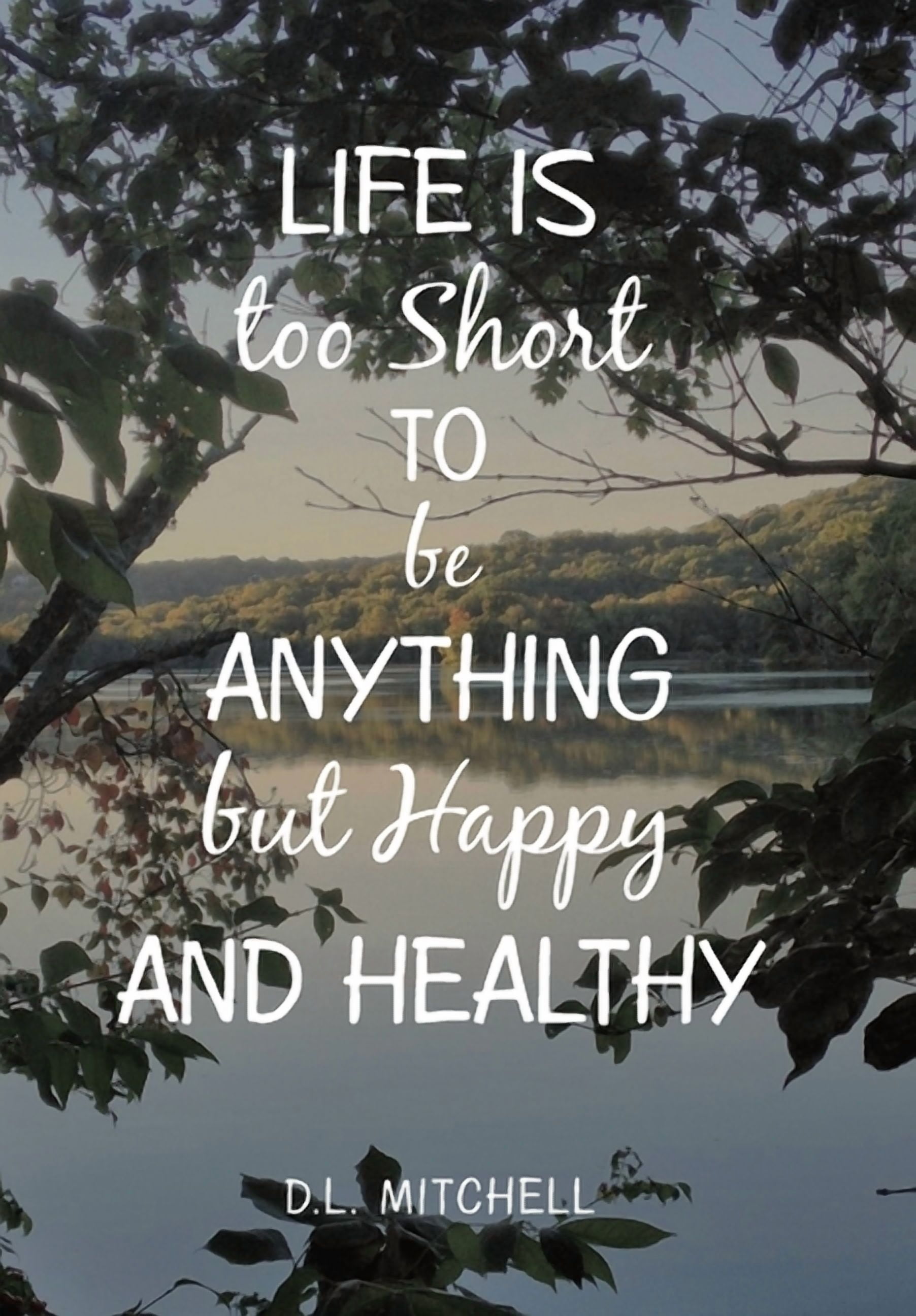 Life Is Too Short to Be Anything but Happy and Healthy (Hardcover) by D ...