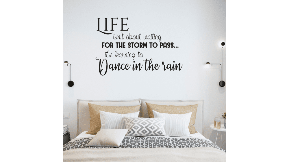 Life Isnt About Waiting For The Storm To Pass Life Motivational Quote ...