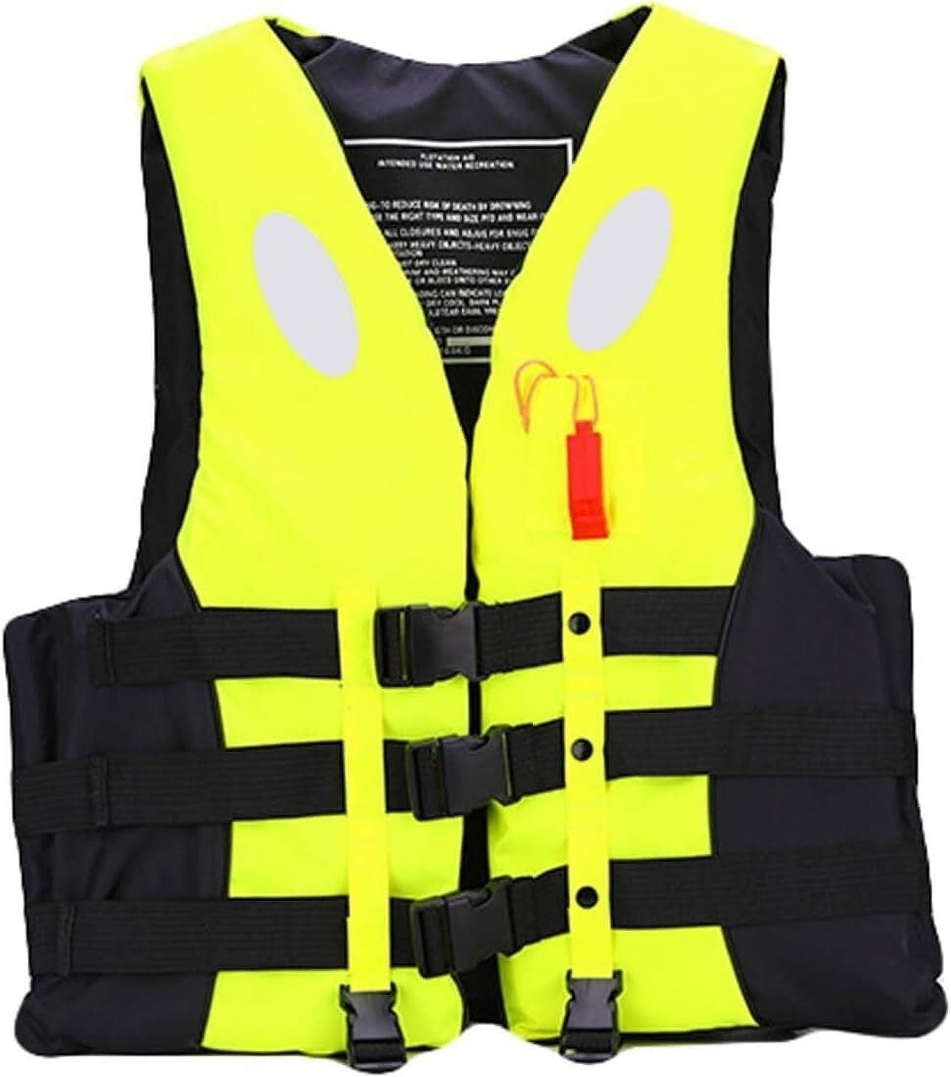 Life Jacket Adult, Adjustable Buoyancy Aid Unisex, Waterproof Float ...