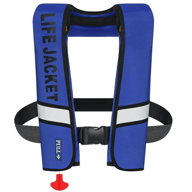 HDJ Self-Inflating Lightweight Life Jacket for Adults with Reflectors ...
