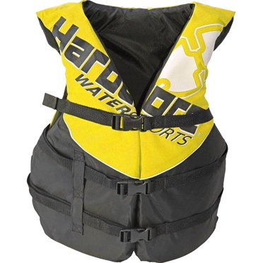 Hardcore Water Sports Adult Boating Life Jacket, Coast Guard Approved ...