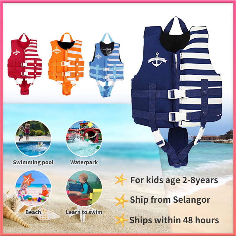 Life Jacket for Children Water Sport Life Vest Baby Swimming Jacket ...