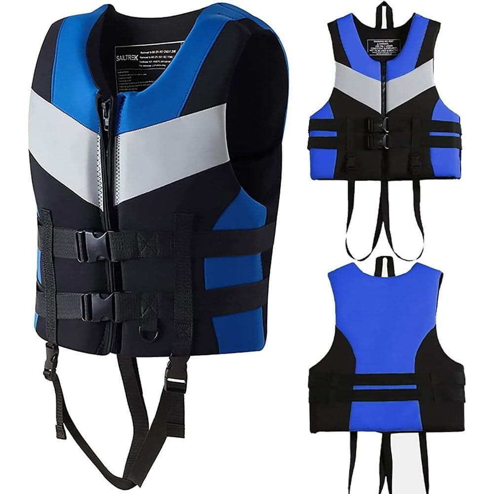 Life Jackets Adjustable, Unisex Buoyancy Aids, Adult Zipper Swim ...