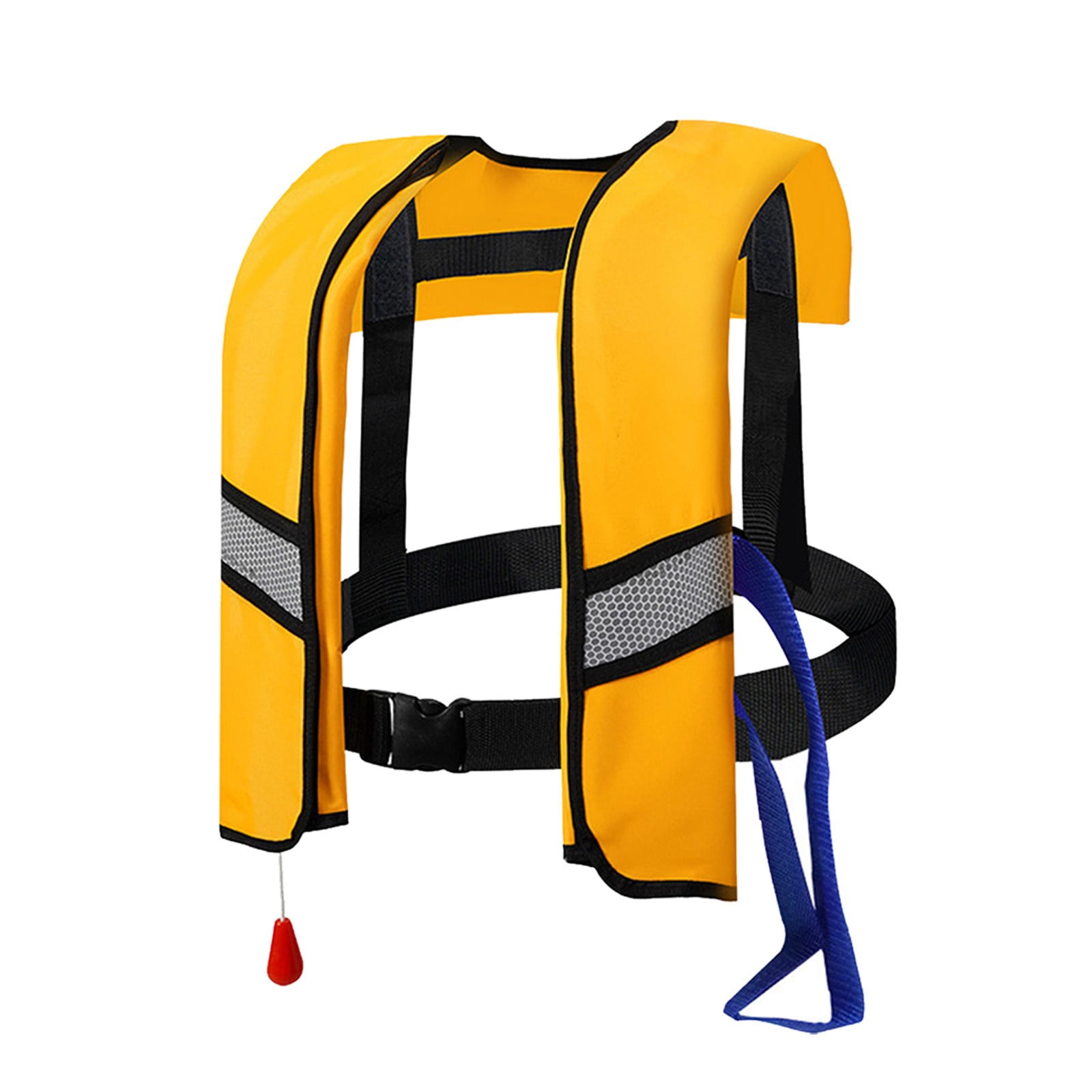 Life Jackets Automatic Inflation 150N Nylon Adjustable Buckle Swim Vest ...
