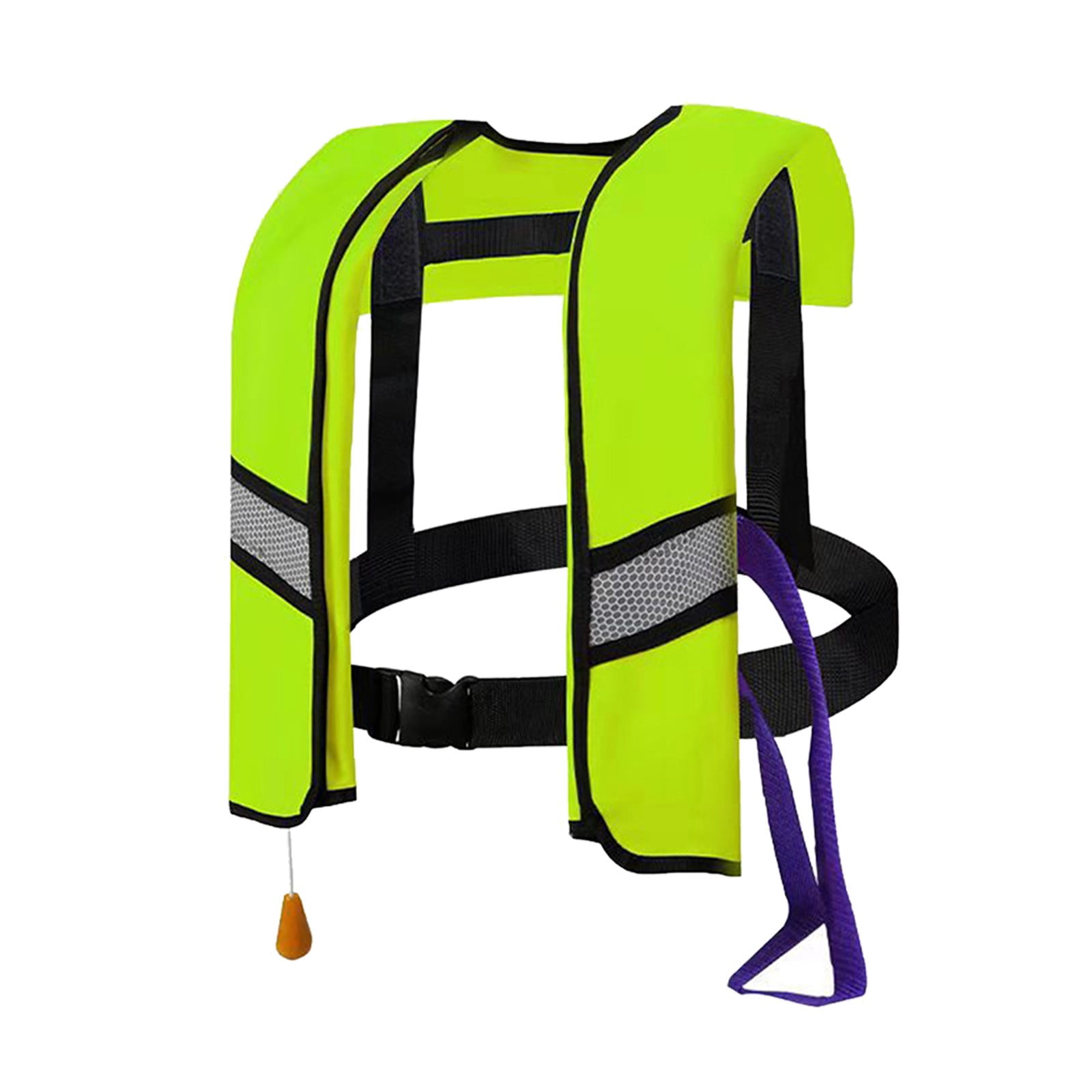 Life Jackets Automatic Inflation 150N Nylon Adjustable Swim Vest With ...
