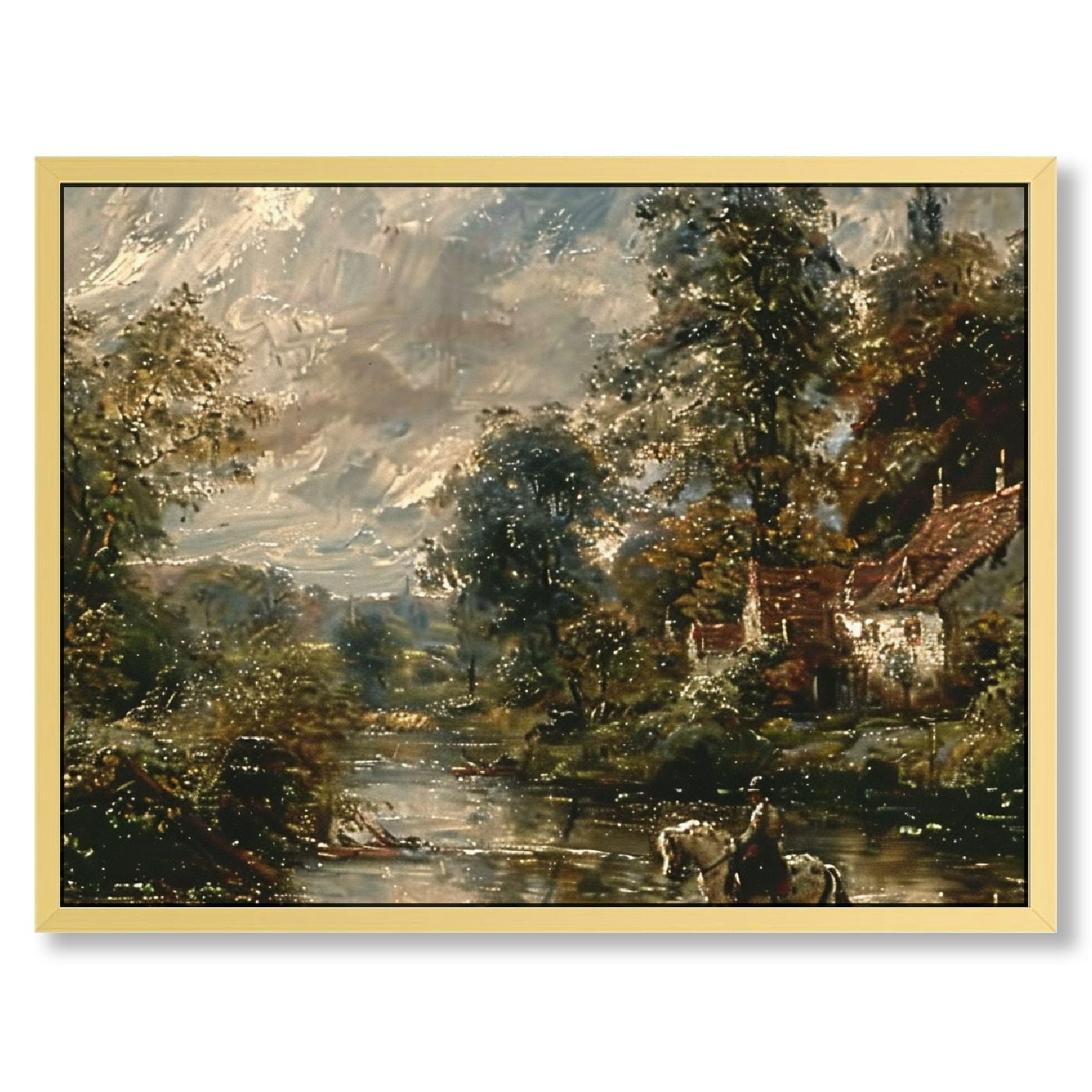 Life John Constable Poster The White Horse Print Wall Art - Animal ...