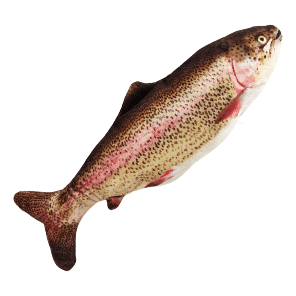 Life-Like Flopping Fish Toy for Cats - Dark Red Electric Moving Fish ...