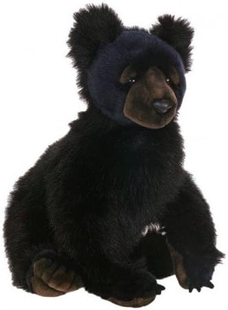Life-Like Handcrafted Extra Soft Plush Black Bear Cub 16" - Walmart.com