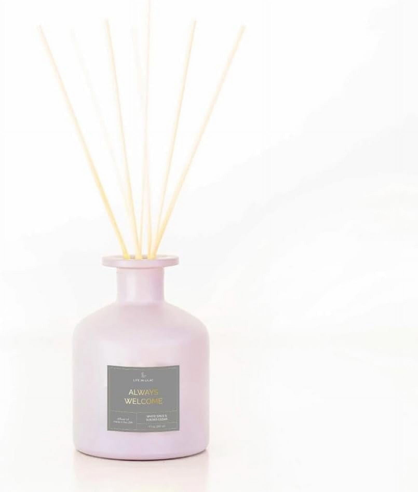 Life in Lilac Always Welcome Diffuser: Spice and Cedar, Fragrant Reed ...